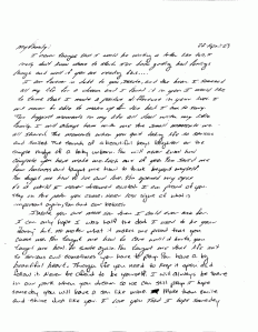The Last Letter Home: A Soldier’s Song – Latter-day Soprano