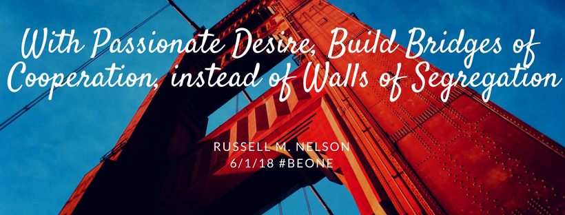 Building Bridges Step By Step – Latter-day Soprano